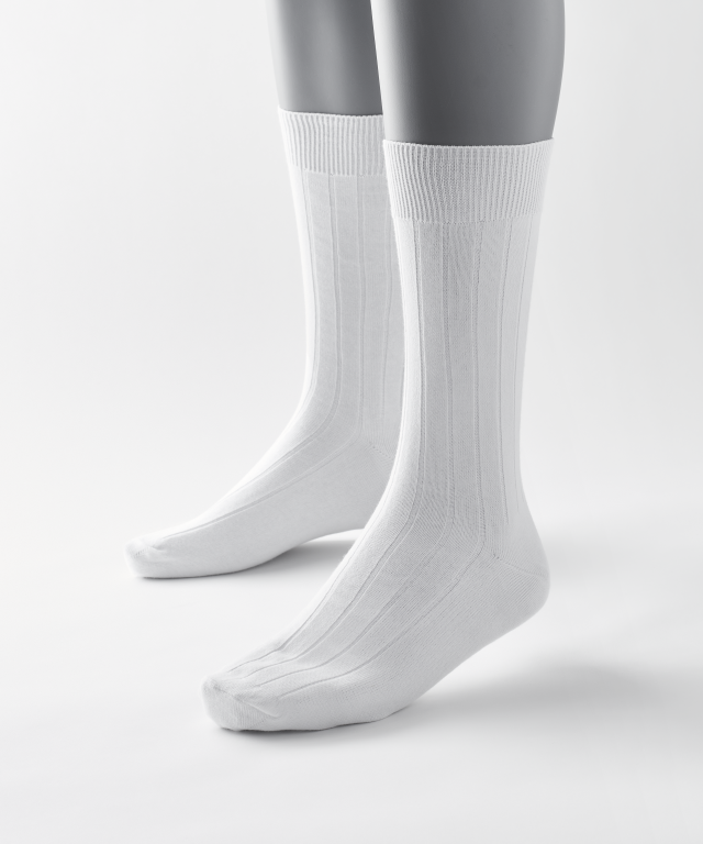 Men’s Cotton-Blend Dress Socks