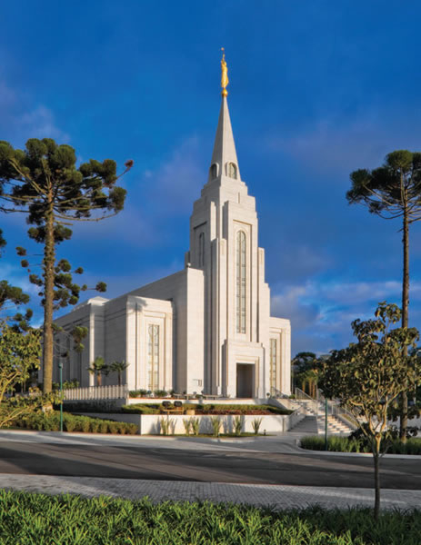 Curitiba Brazil Temple Picture