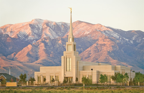 The Gila Valley Arizona Temple Picture