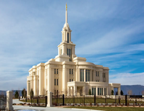 Payson Utah Temple Picture