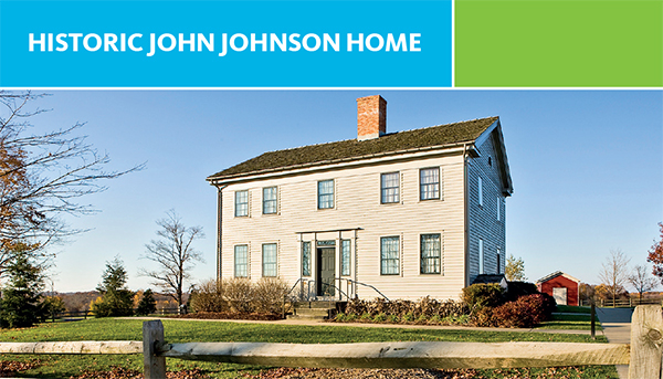 Visitors’ Center Facebook Cards, Historic John Johnson Home ...