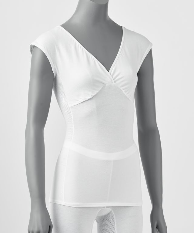 Women's Stretch Cotton Full Bust Crossover