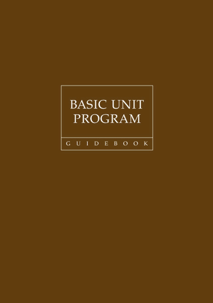 Basic Unit Program Guidebook | South Korea Store