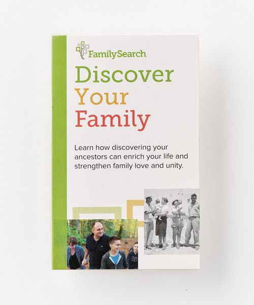 FamilySearch Pass Along Cards (pack of 100)