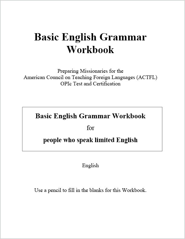 Grammar Book