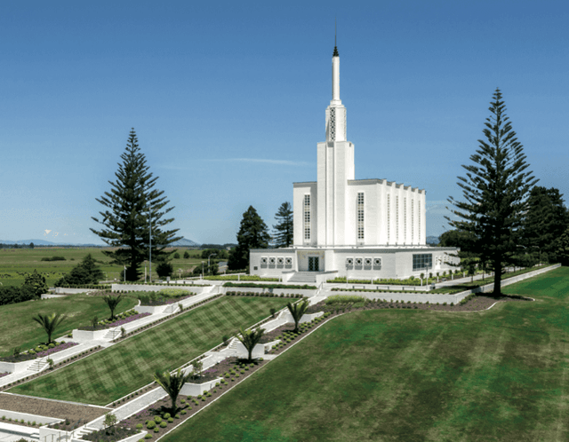 Hamilton New Zealand Temple Picture