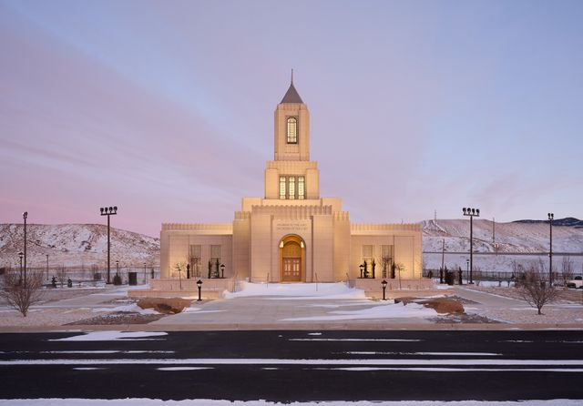 Casper Wyoming Temple Picture