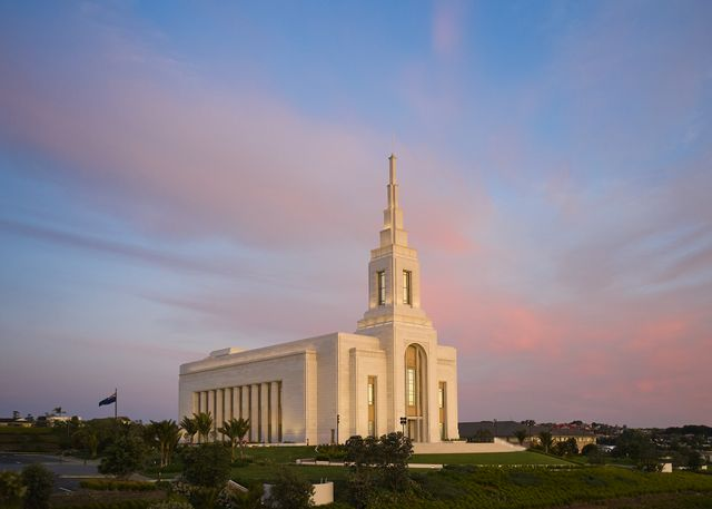 Auckland New Zealand Temple Picture