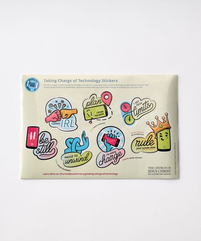 Taking Charge of Technology Sticker Sheet (pack of 10)