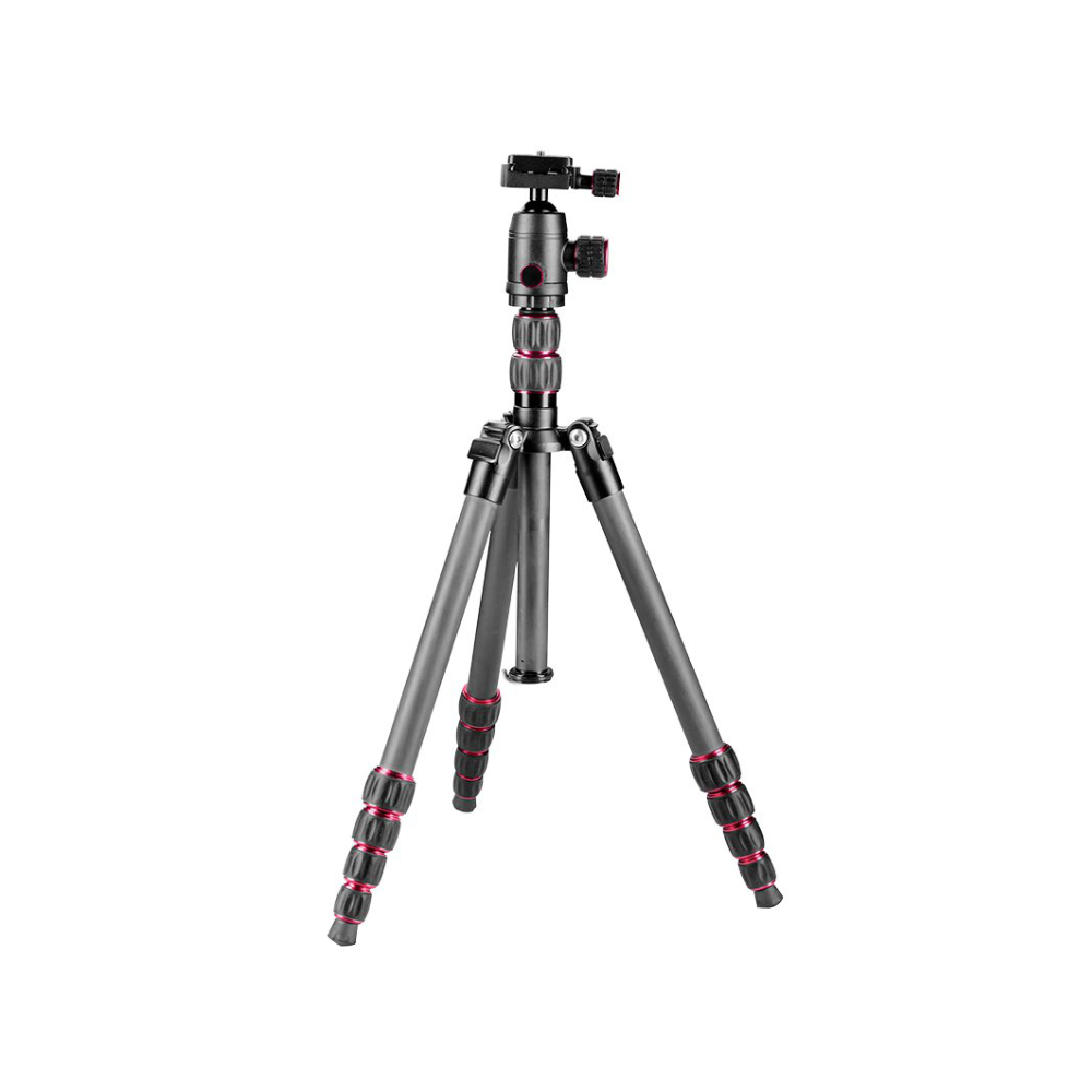 Optex Black 5-Section CF Tripod | Henry's