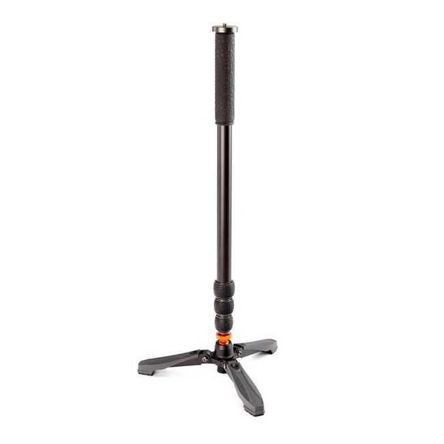 3 Legged Thing Trent Aluminum 4-Section Monopod with Docz | Henry's