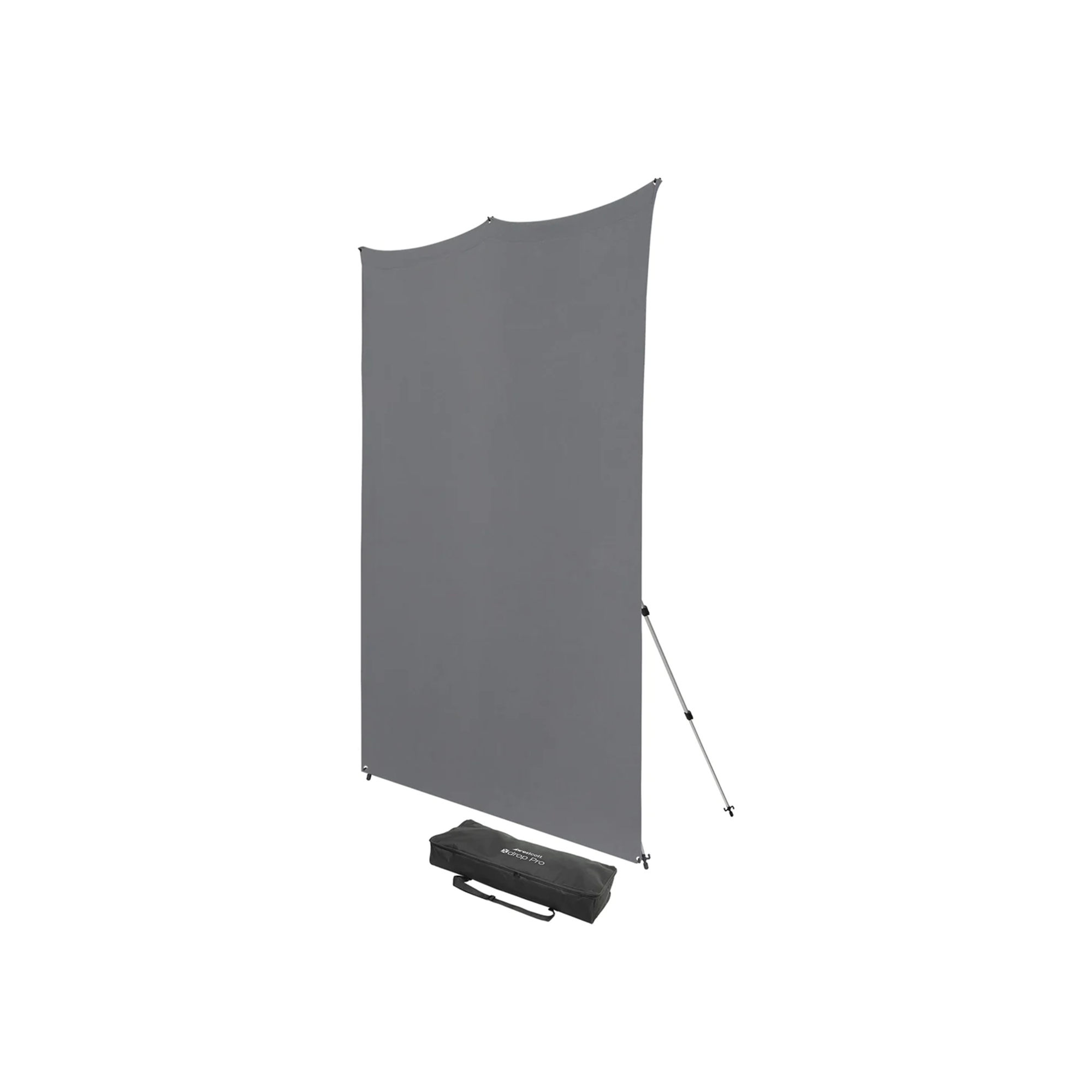 Westcott X-Drop Fabric Backdrop Kit (Neutral Gray, 8 x 8') | Henry's