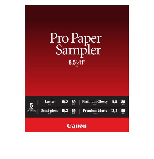 Canon Pro Photo Paper Sample Pack | Henry's