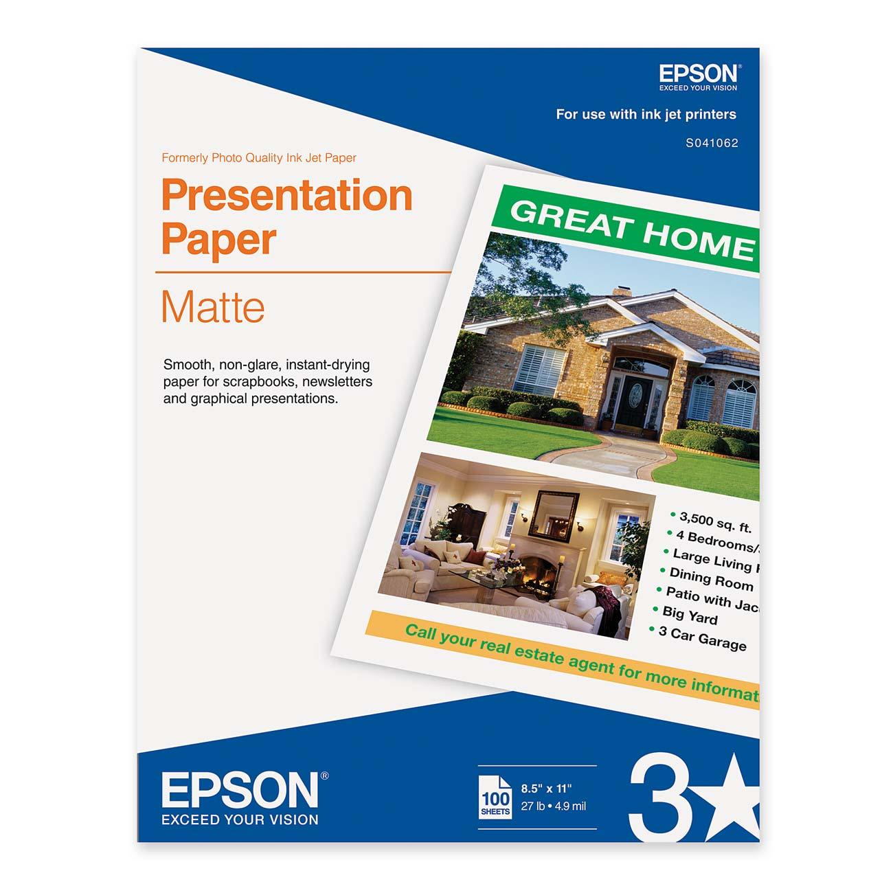 Epson Presentation Paper Matte | Henry's