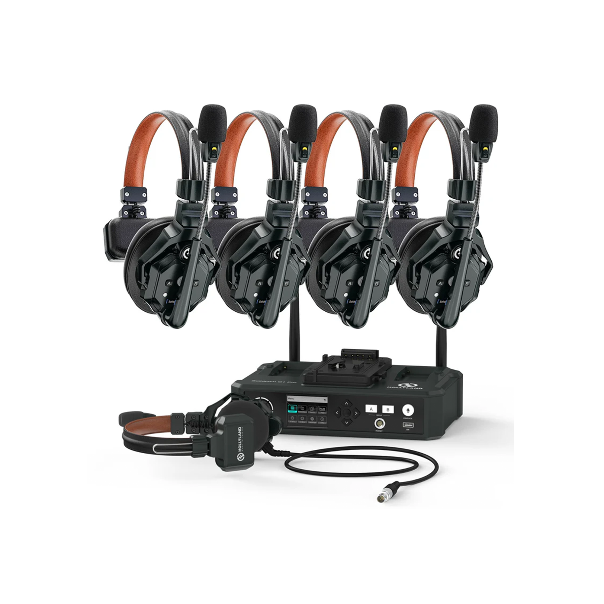 Hollyland Solidcom C1 Pro Wireless Intercom - Headsets+Hub | Henry's