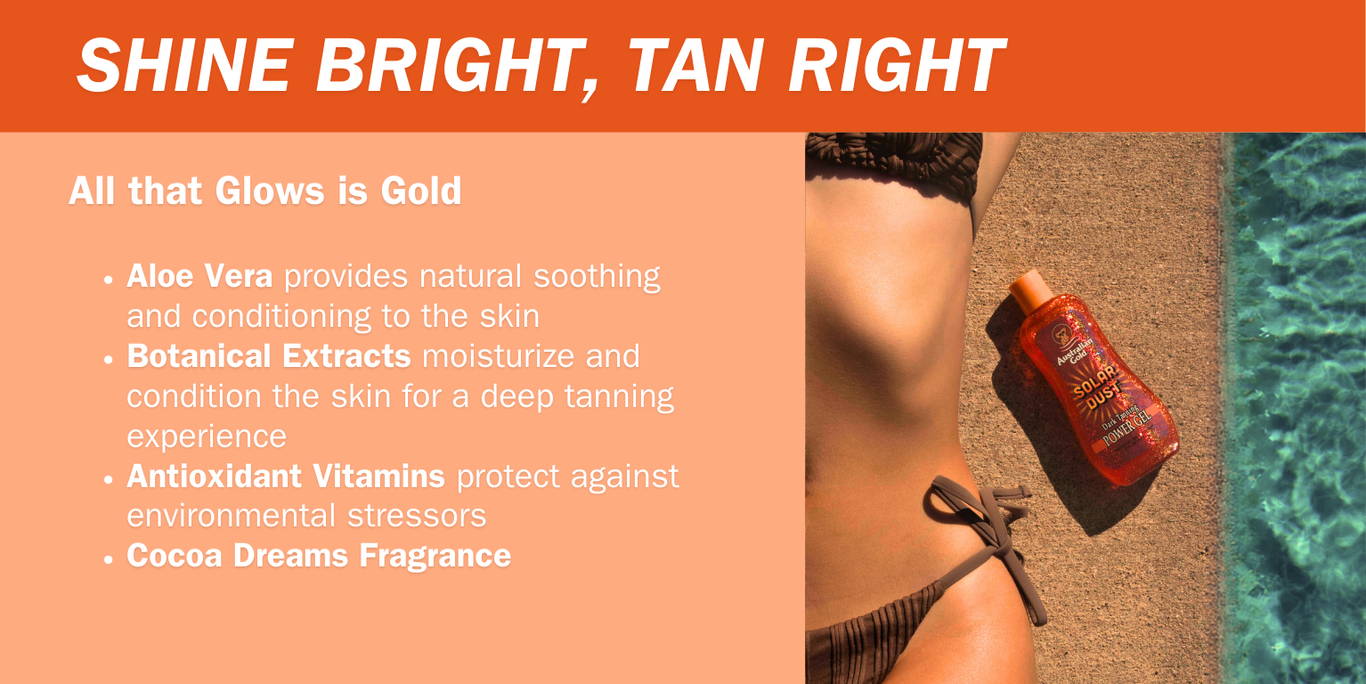Information on Solar Dust Dark Tanning Power Gel