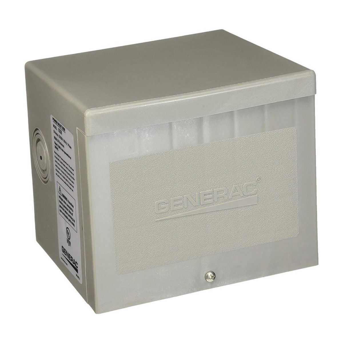 Generac - Ordertree | 50 Amp Power Inlet Box; 125/25