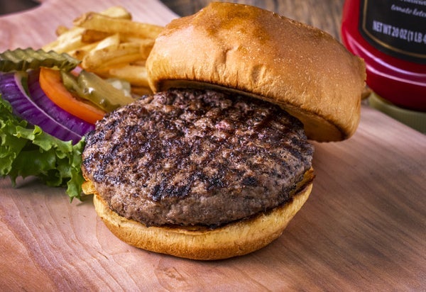 Beef Ground Chuck Patty Gas Flushed