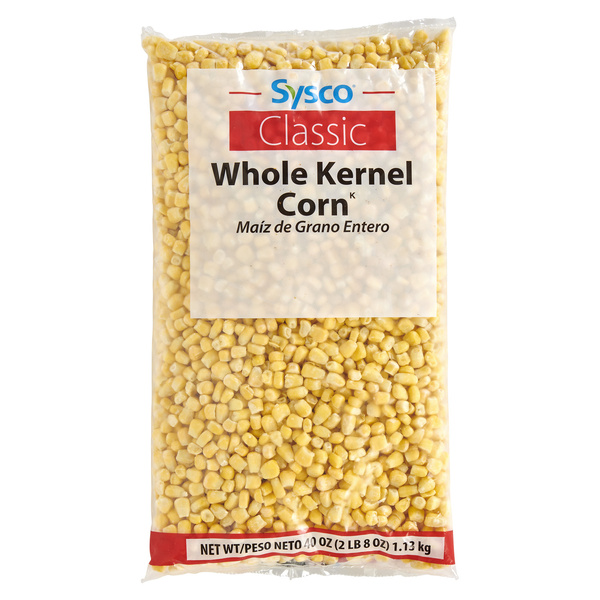 Corn Whole Kernel Grade A Packaged