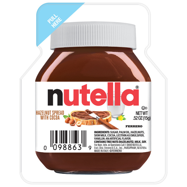 Spread Chocolate Hazelnut Plastic Container