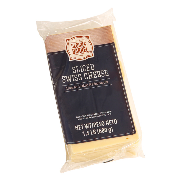 Cheese Swiss Sliced .75 Ounce