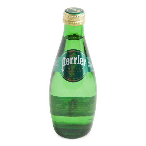 Water Sparkling Mineral Glass Bottle