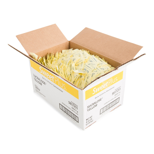 Sugar Substitute Packet Yellow