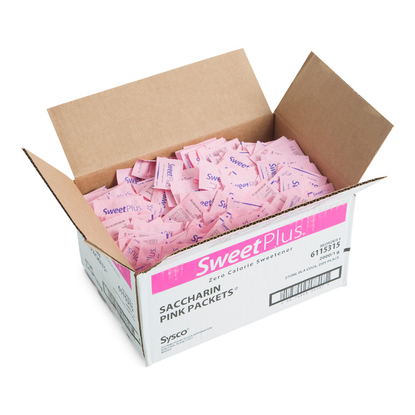 Sugar Substitute Packet Pink
