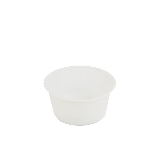 Cup Plastic 3.25 Ounce Translucent Portion Hip