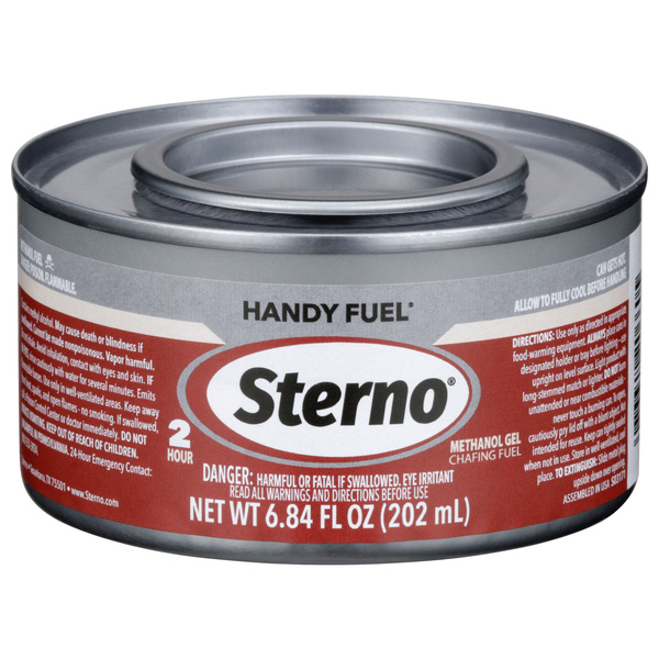 2 Hour Sterno Handy Fuel Methanol Gel Chafing