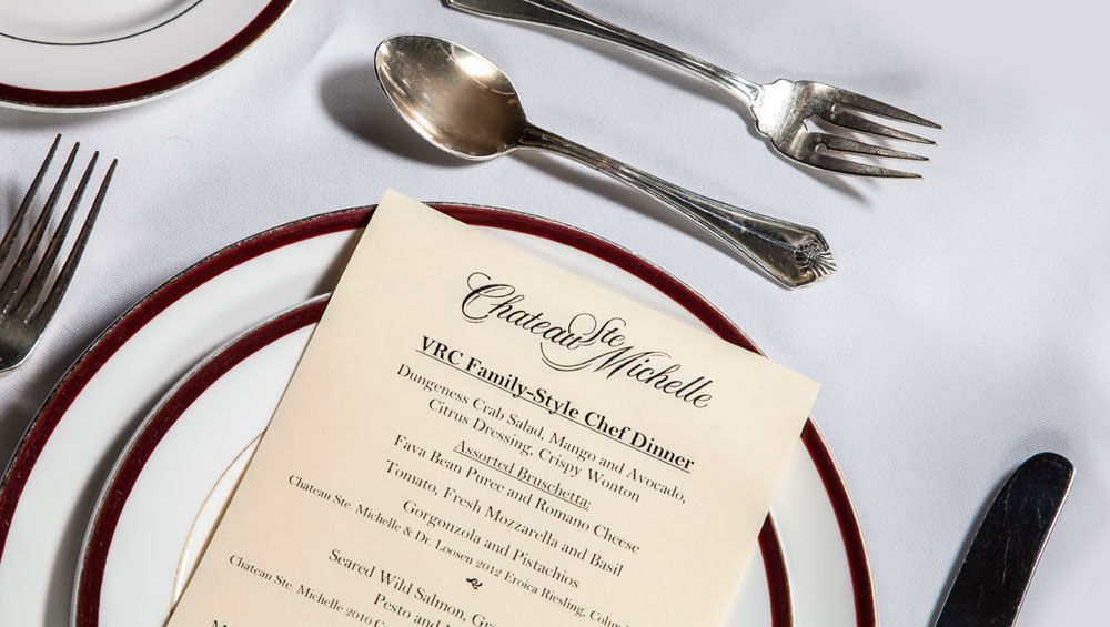 Woodinville Event Catering | Winery Menus at Chateau Ste Michelle