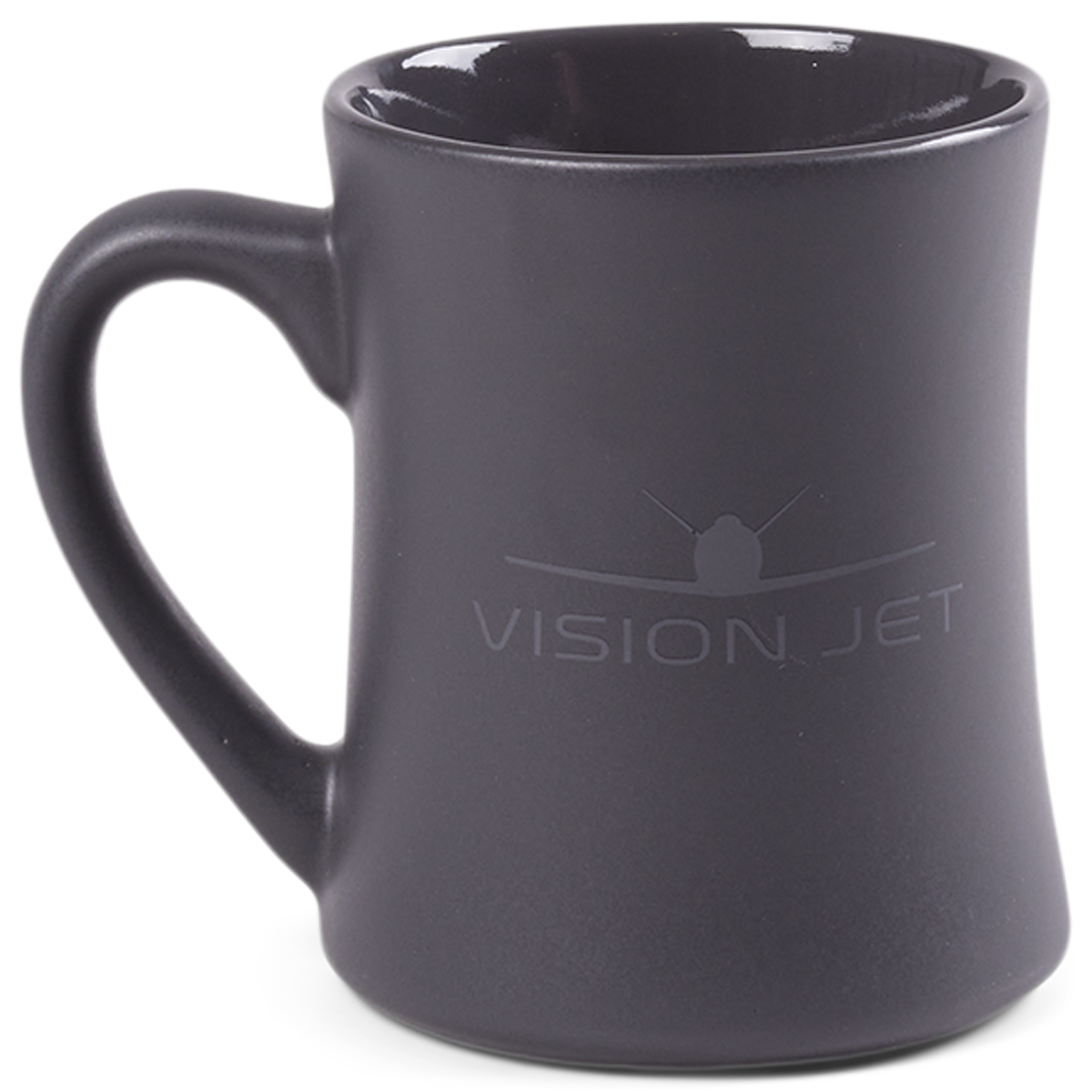 Grey Matte and Gloss Jet Mug | Cirrus Store