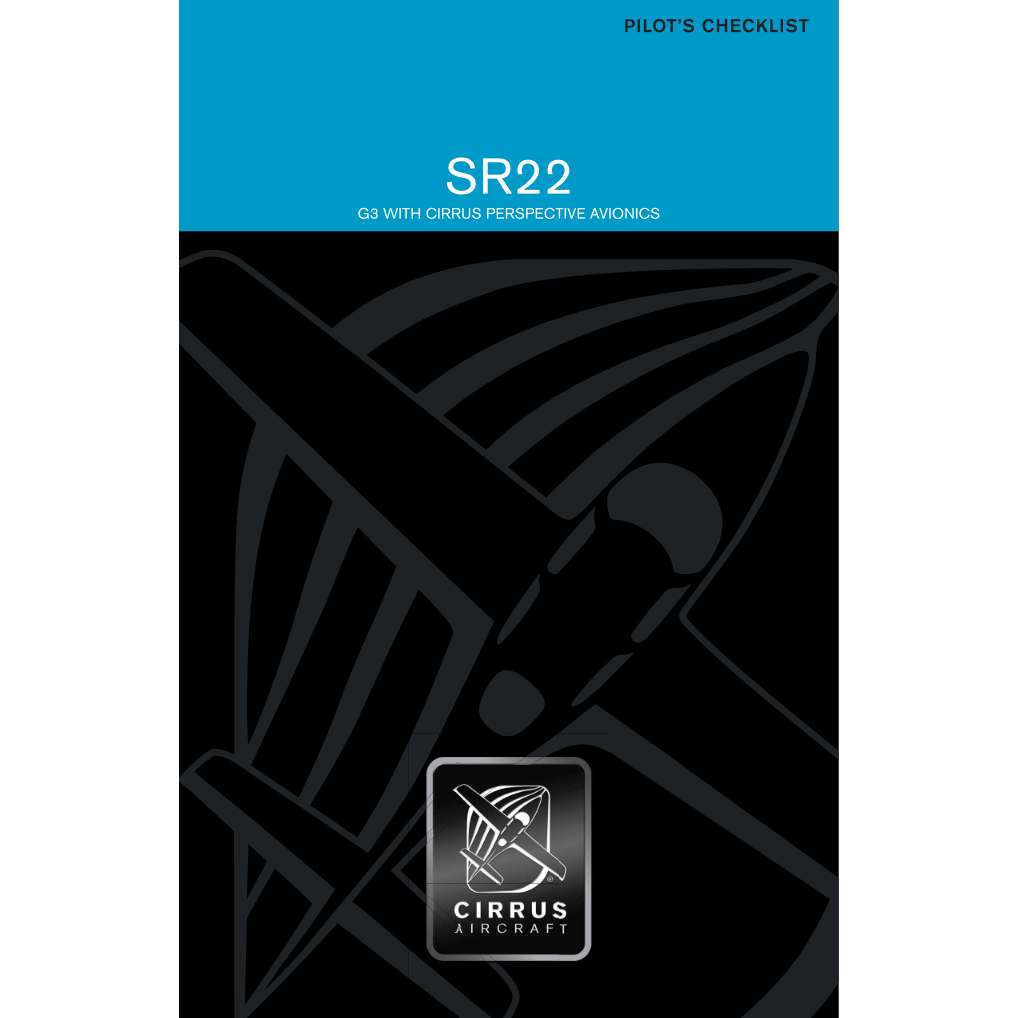 SR22 Checklist (13728-005, Perspective) | Cirrus Store