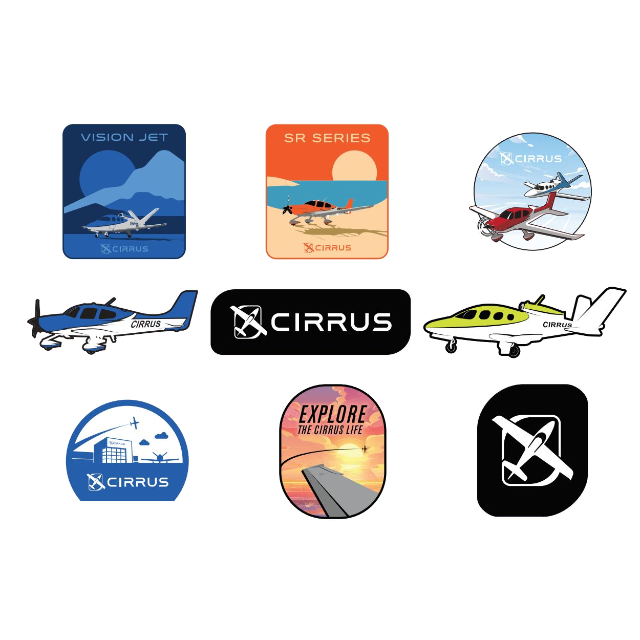 Adventure Series Sticker Pack | Cirrus Store