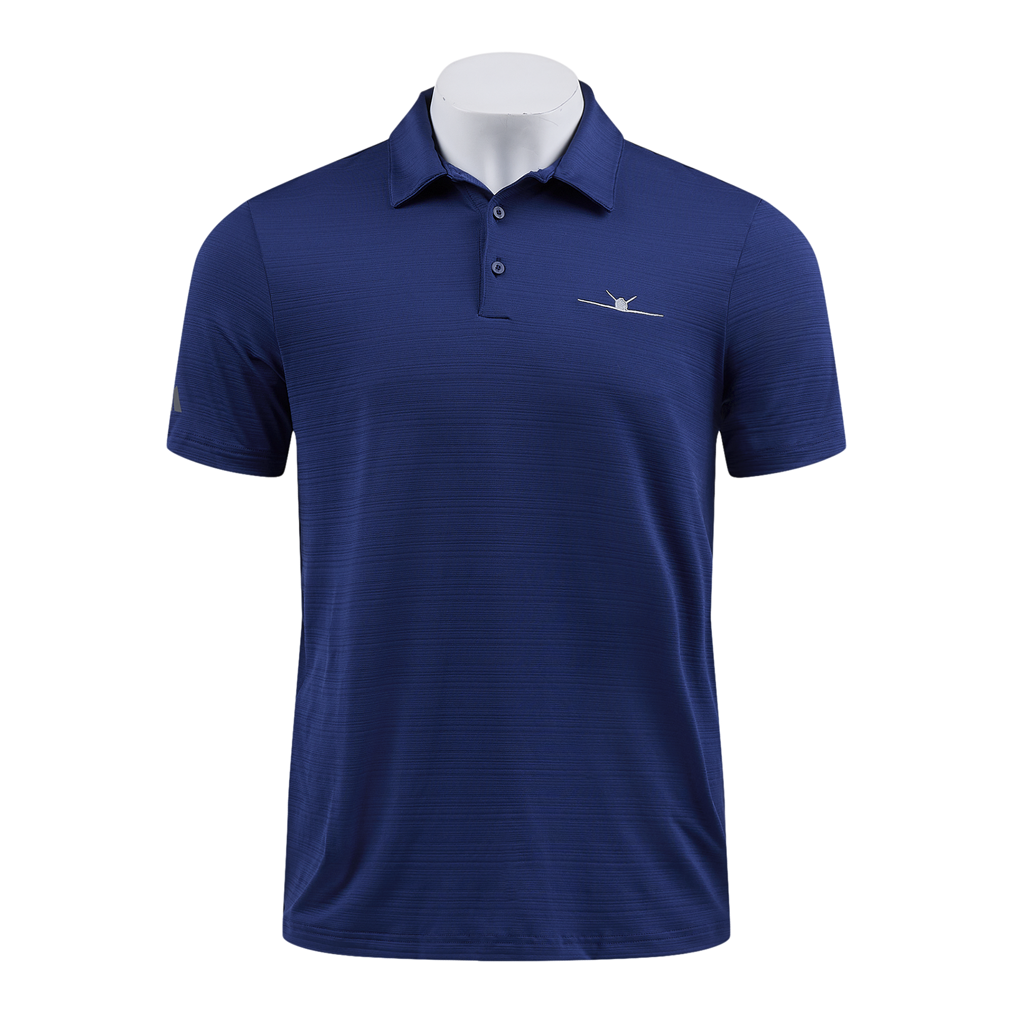 Men's Adidas Vision Jet Tex Stripe Polo | Cirrus Store
