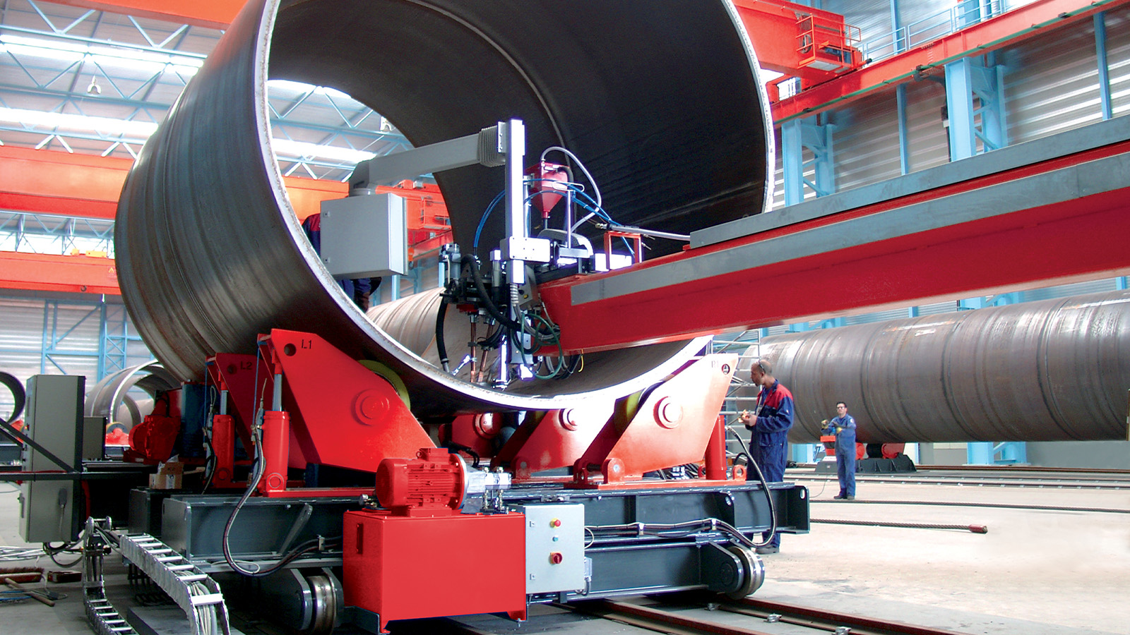 Fit Up Bed Tank Rollers | Red-D-Arc