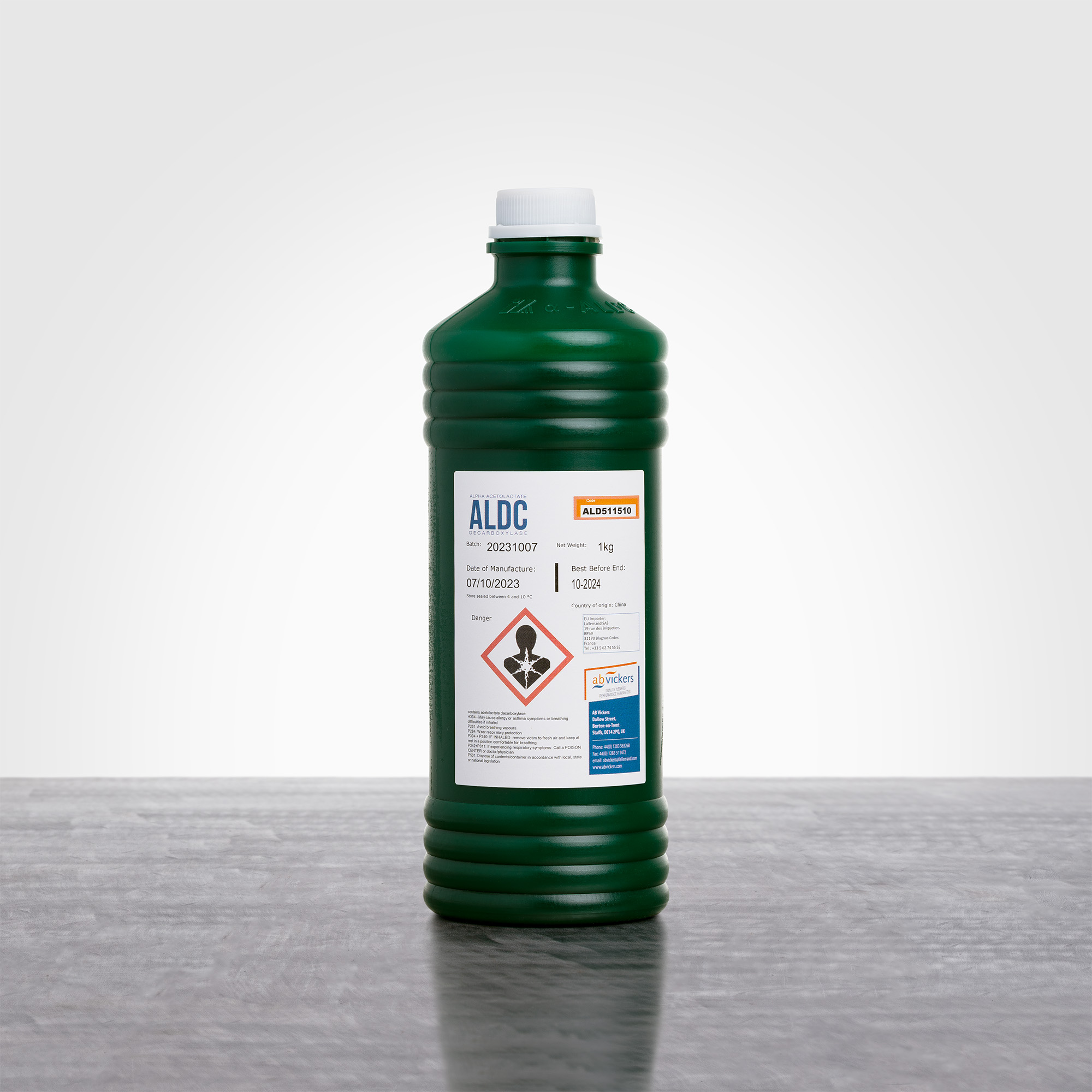 AB Vickers/Lallemand Alpha Acetolactate Decarboxylase