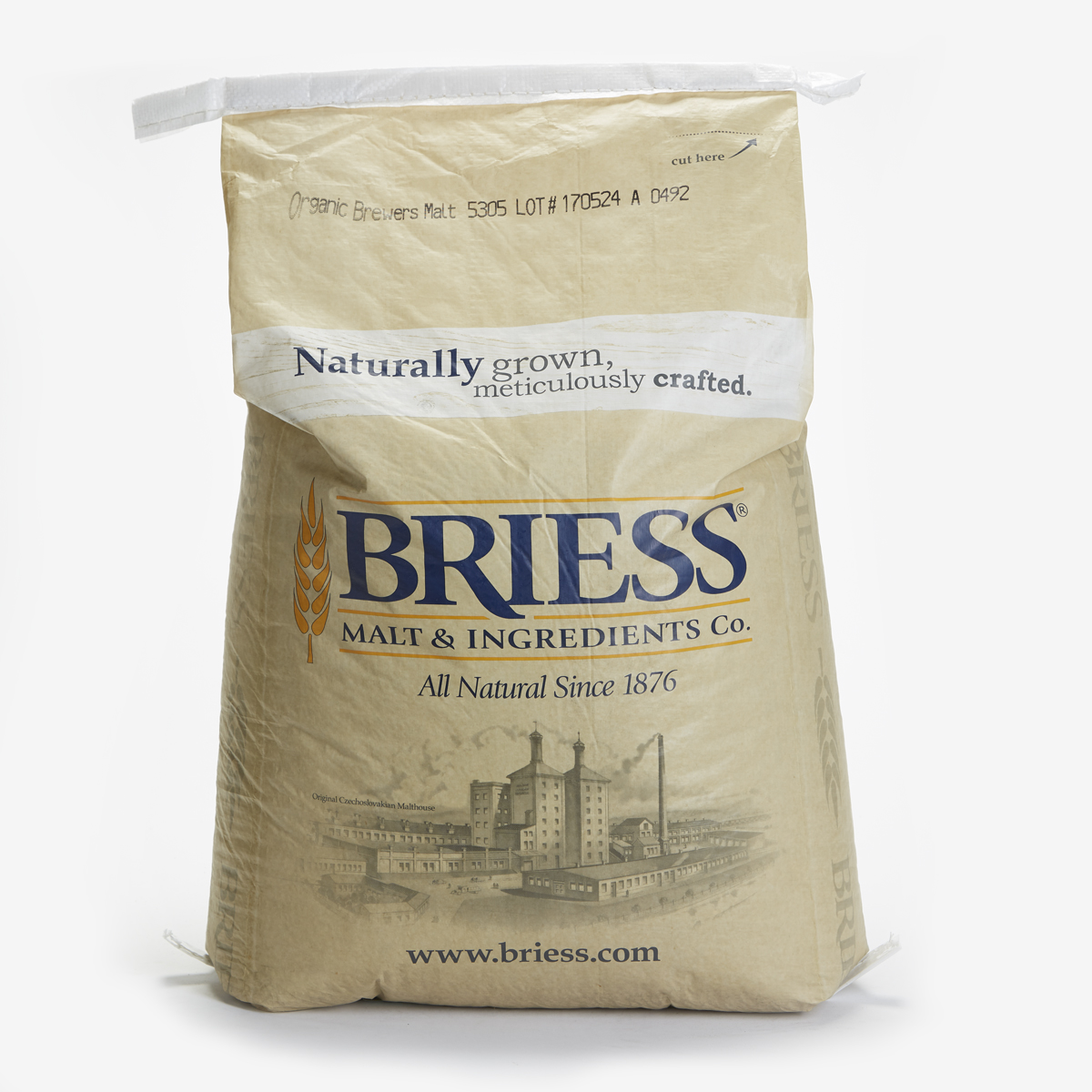 Briess Malting Organic Two Row Brewers Malt