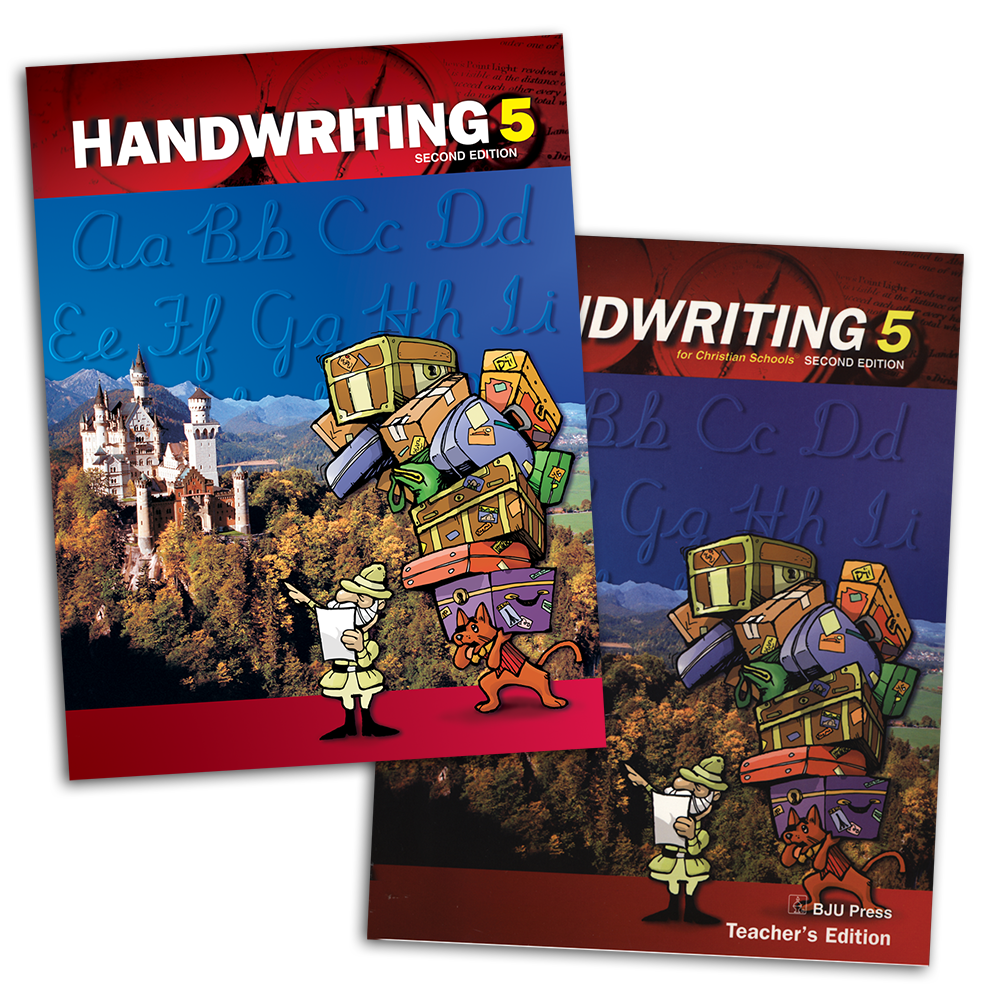 Handwriting 5 Subject Textbook Kit | BJU Press Homeschool