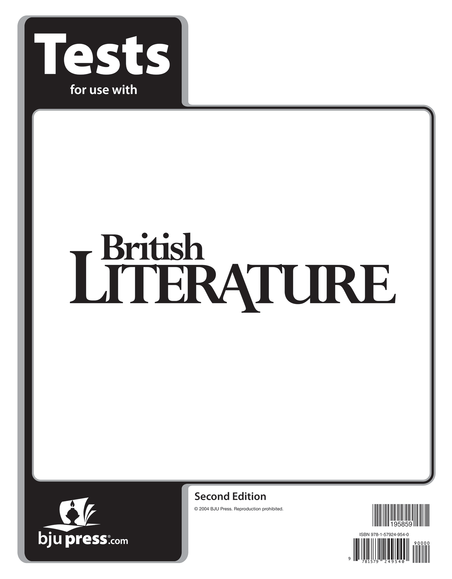British Literature Tests, 2nd ed. | BJU Press Homeschool