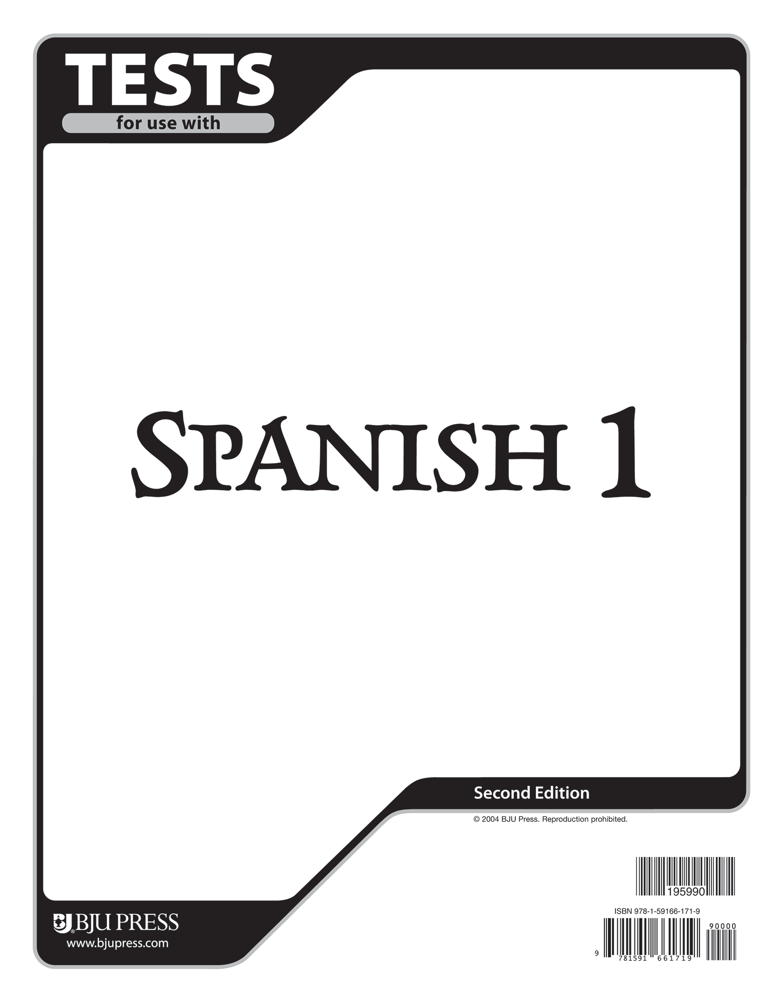 Spanish 1 Tests, 2nd ed. | BJU Press Homeschool