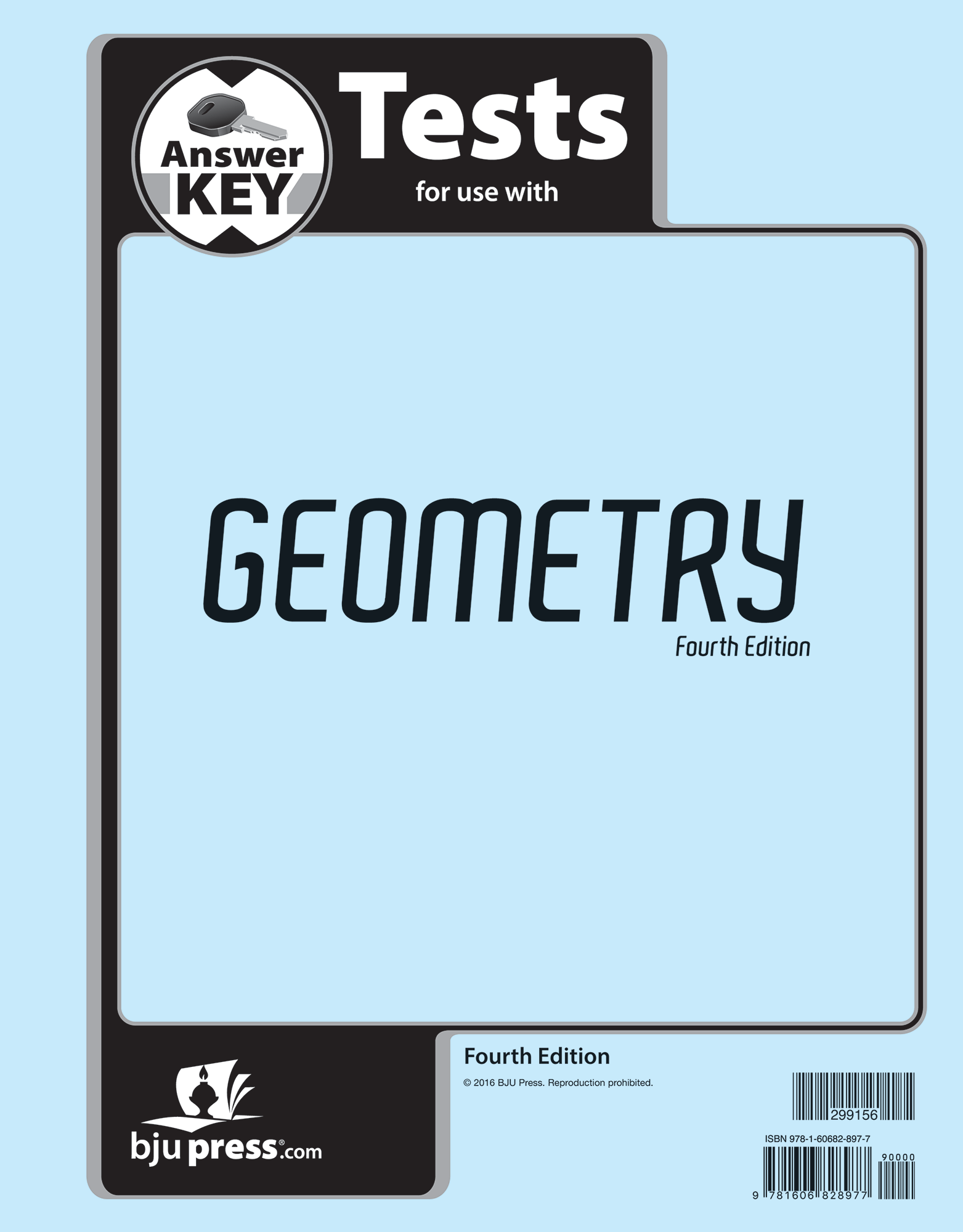 Geometry Tests Answer Key, 4th ed. | BJU Press Homeschool