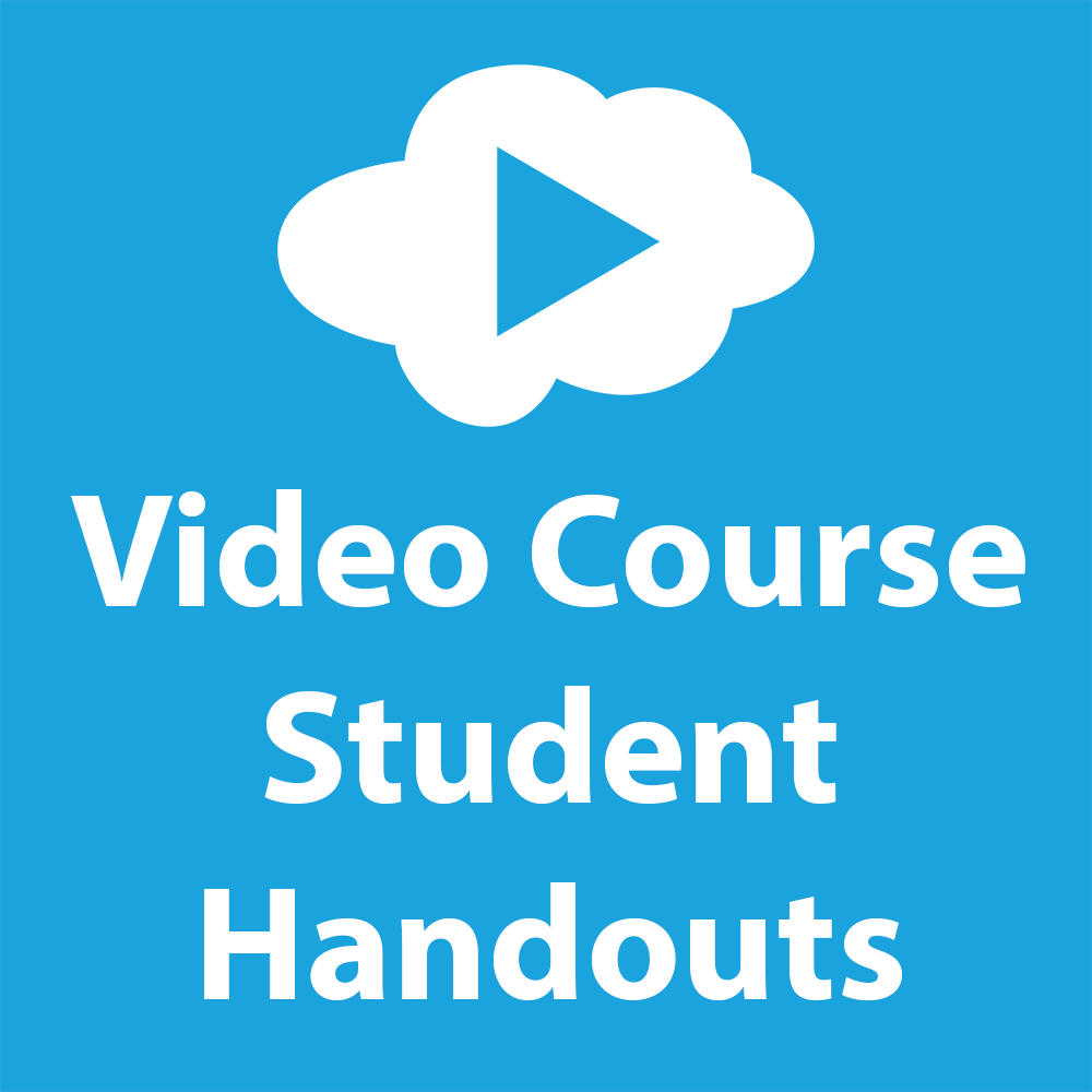 American Sign Language Video Course Student Handouts 23 | BJU Press ...