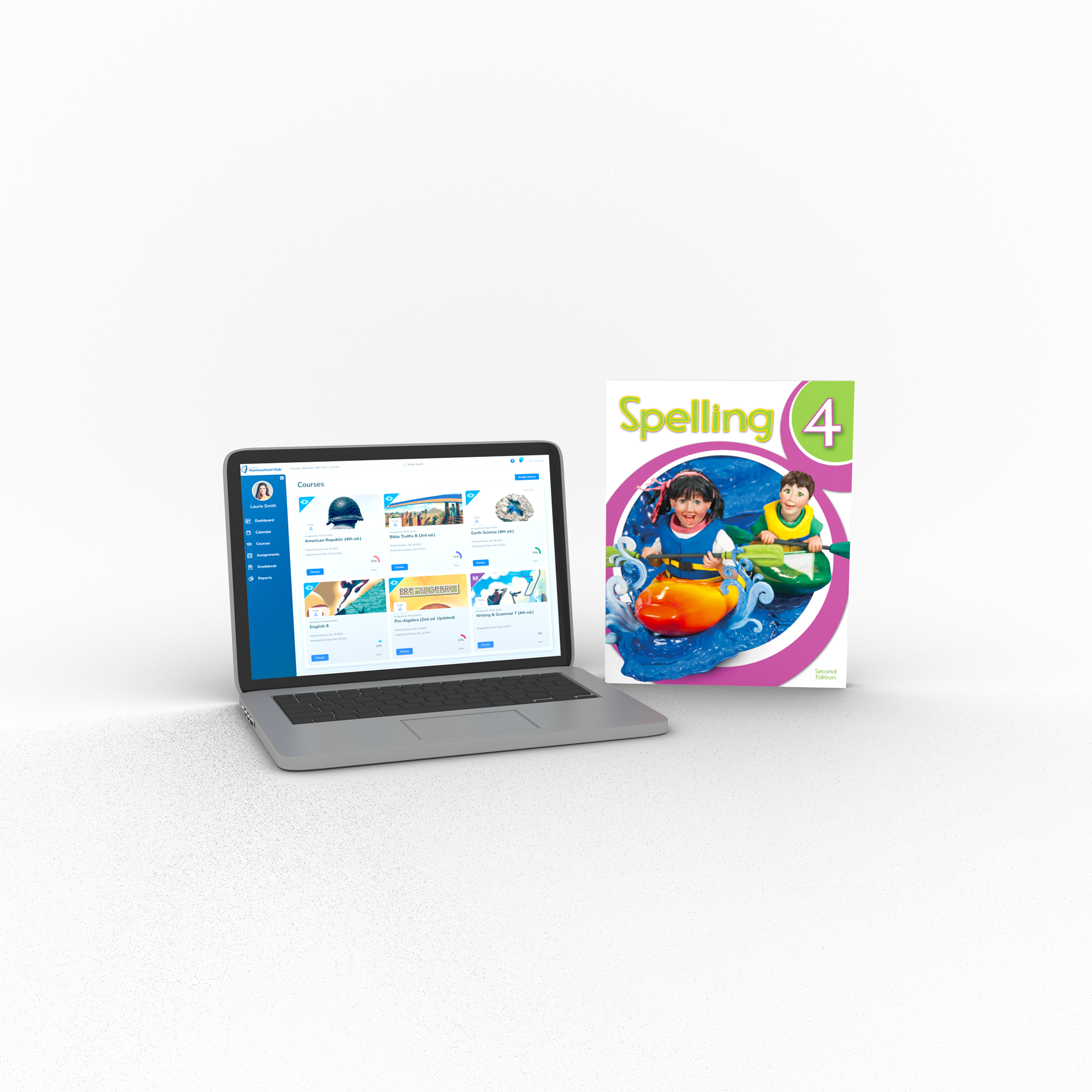 Spelling 4 Online with Books, 2nd ed. | BJU Press Homeschool