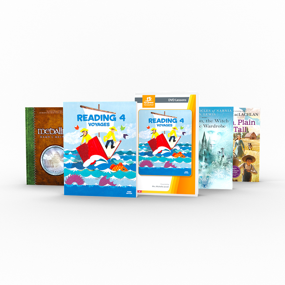Reading 4 DVD with Books, 3rd ed. | BJU Press Homeschool