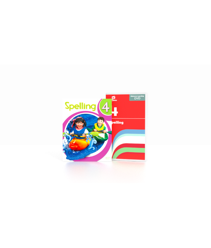 Spelling 4 DVD with Books, 2nd ed. | BJU Press Homeschool