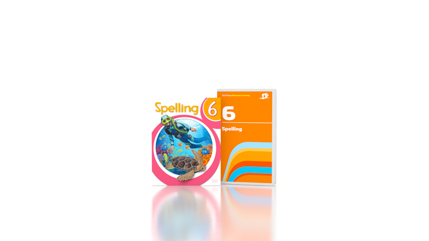 Spelling 6 DVD with Books | BJU Press Homeschool