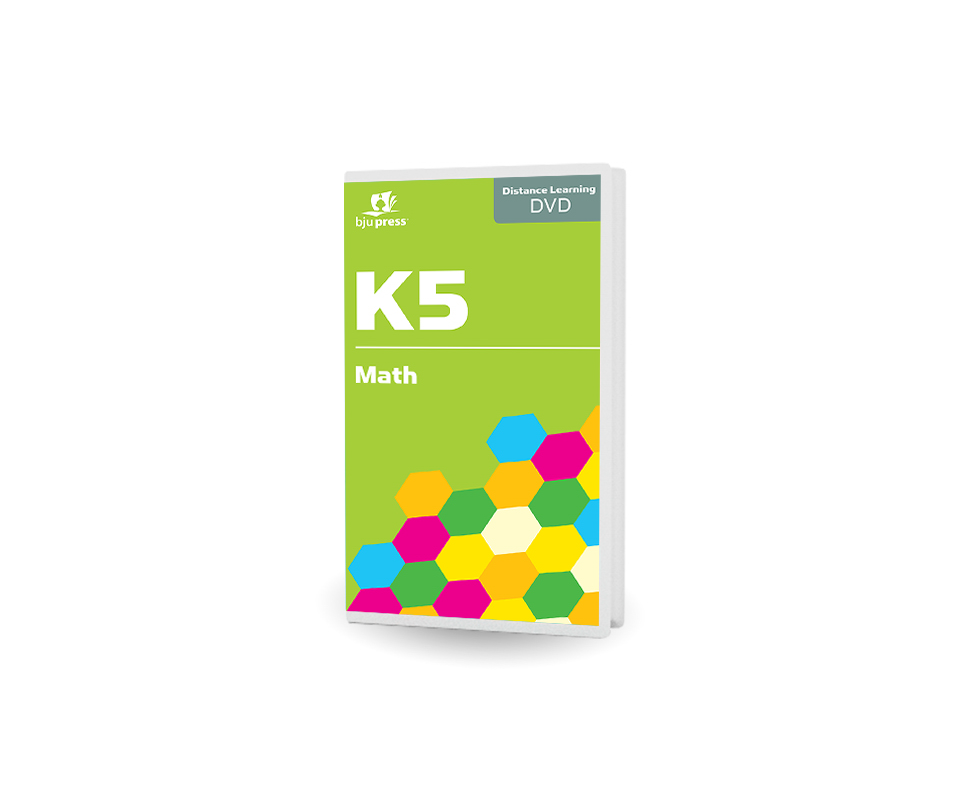 Math K5 DVD Only | BJU Press Homeschool