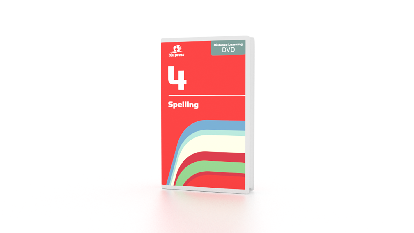Spelling 4 DVD Only, 2nd ed. | BJU Press Homeschool
