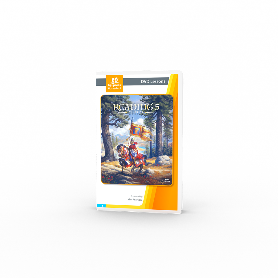 Reading 5 DVD Only, 3rd ed. | BJU Press Homeschool